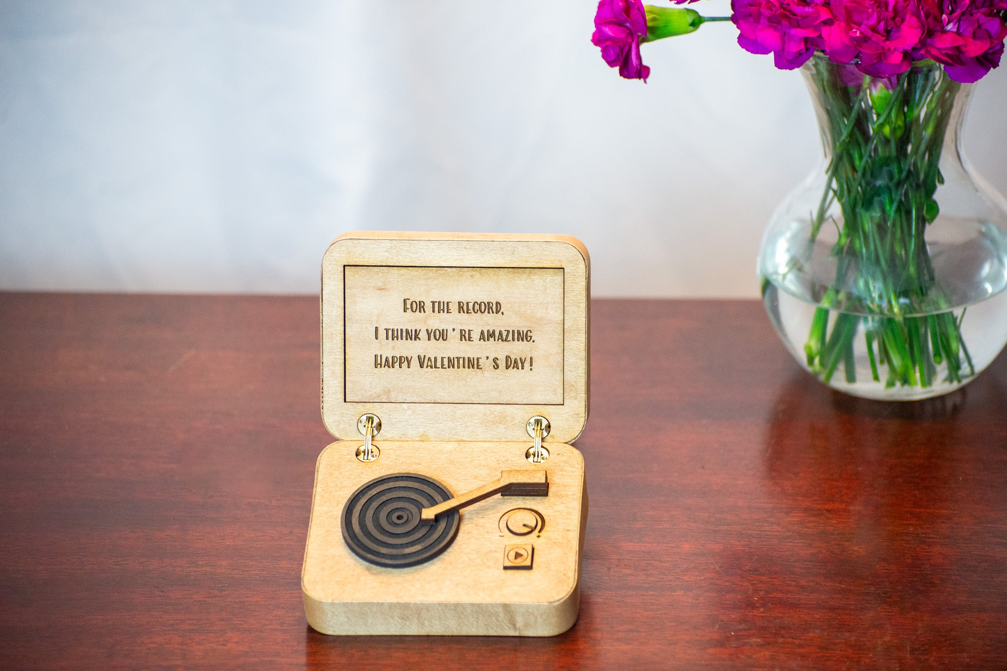 Timeless Trail Mini Record Player